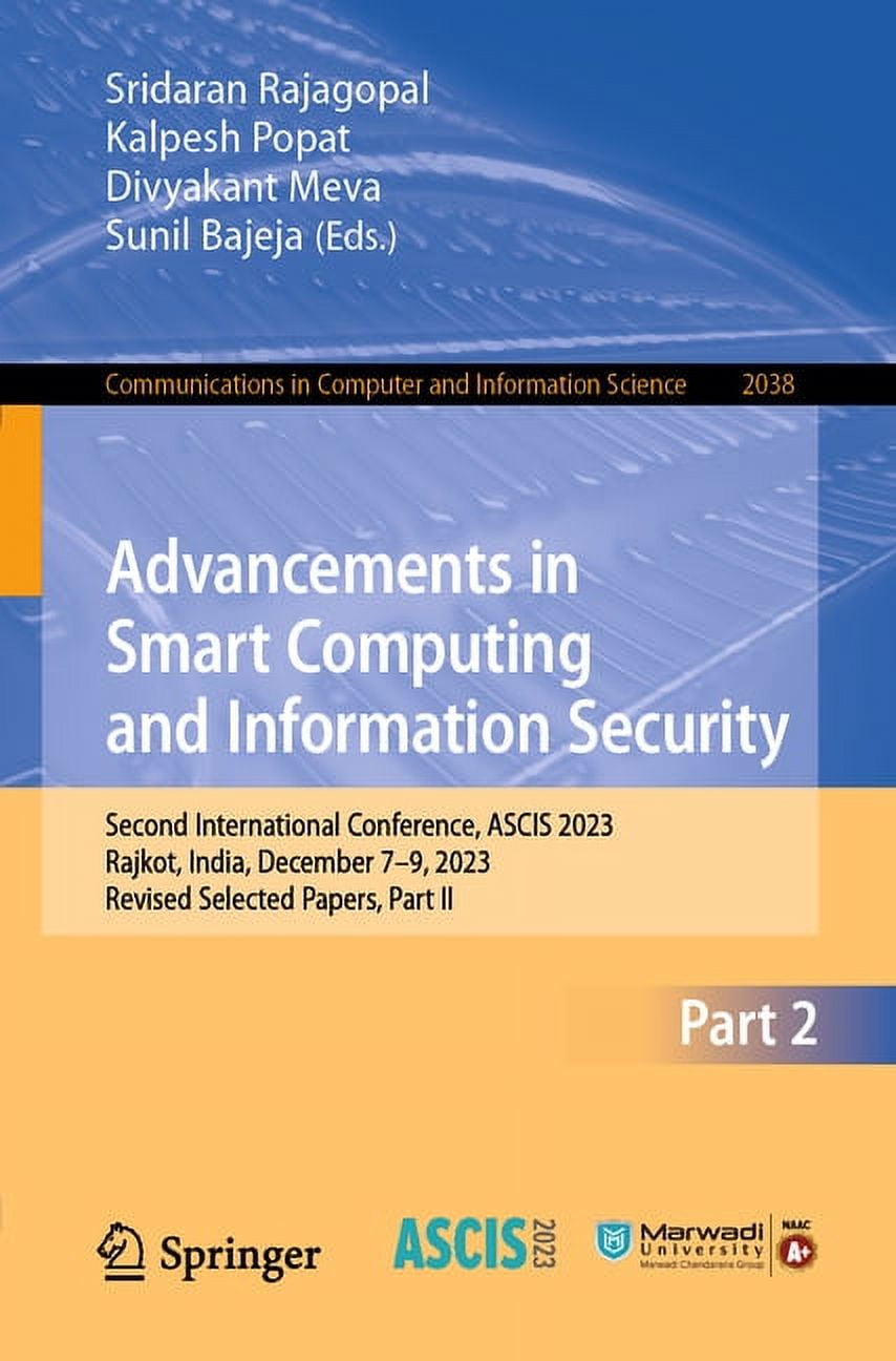 Communications in Computer and Informati Advancements in Smart Computing and Information ...