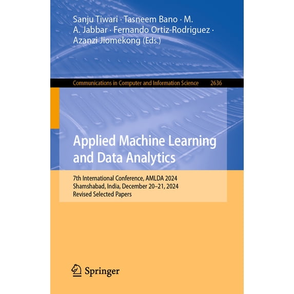 Communications in Computer and Informati Applied Machine Learning and ...