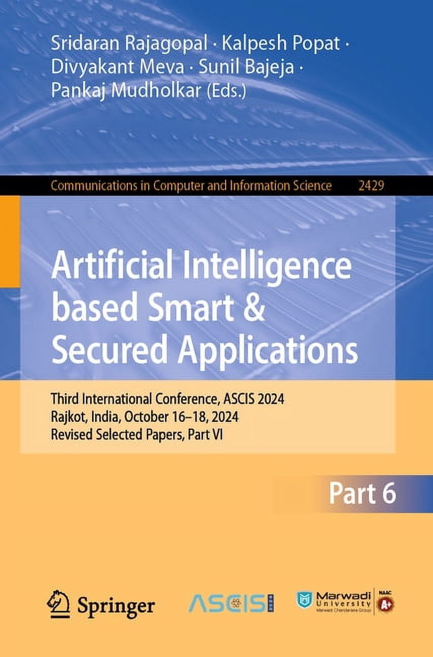 Communications in Computer and Informati Artificial Intelligence Based Smart & Secured ...