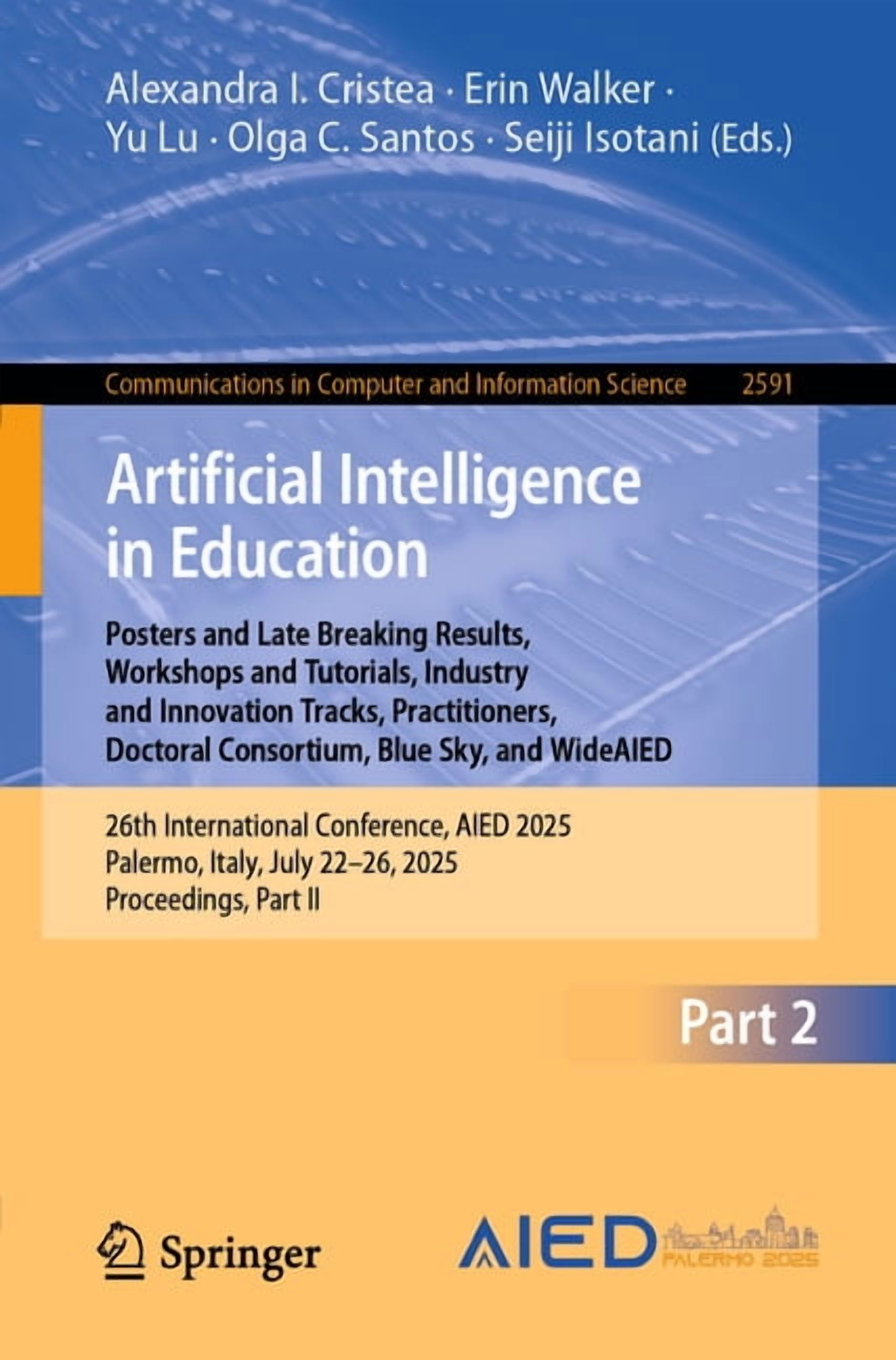 Communications in Computer and Informati Artificial Intelligence in ...