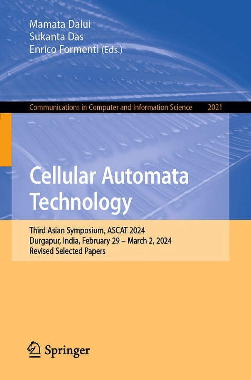 Communications in Computer and Informati Cellular Automata Technology ...