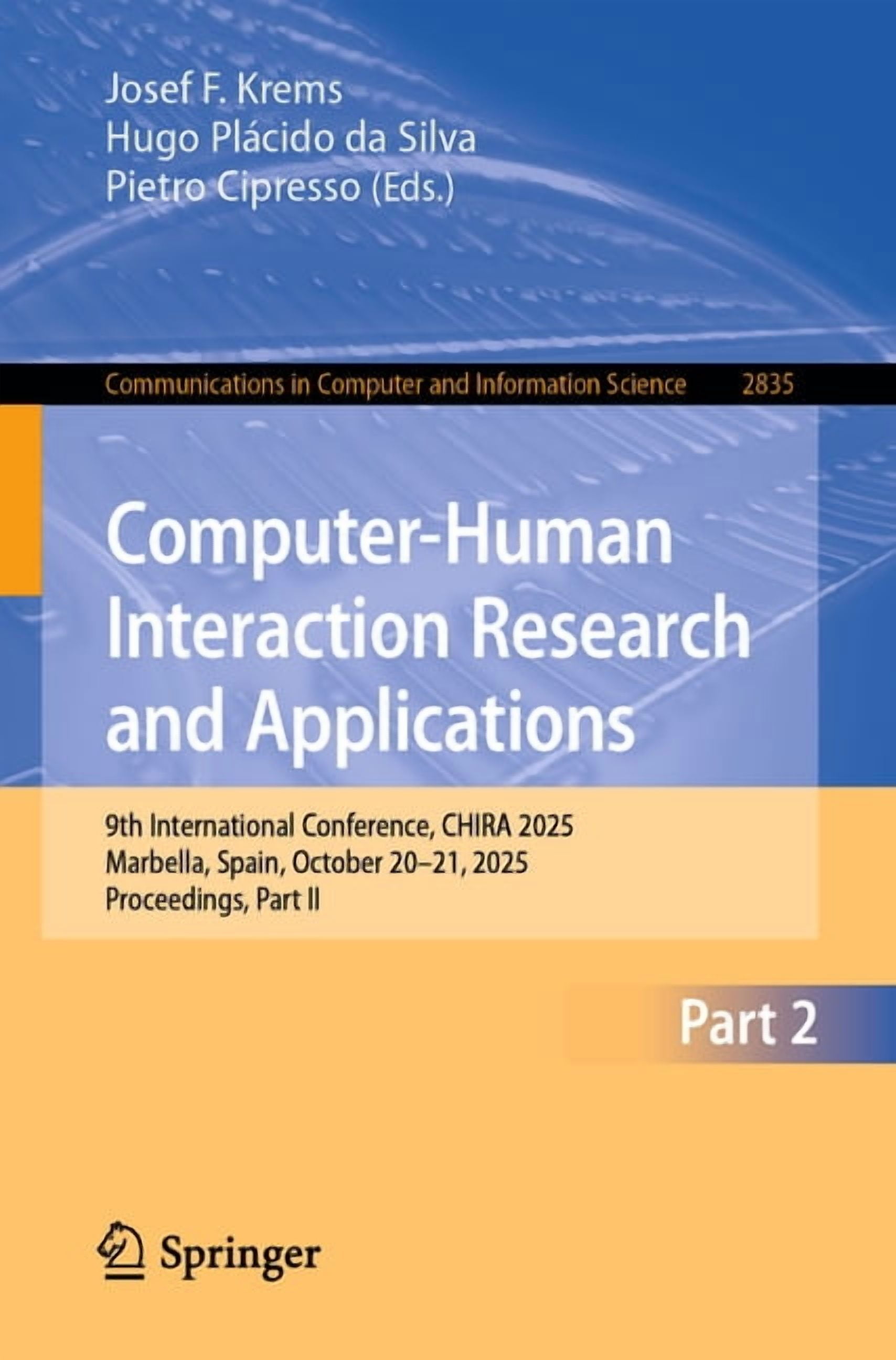 Communications in Computer and Informati Computer-Human Interaction ...