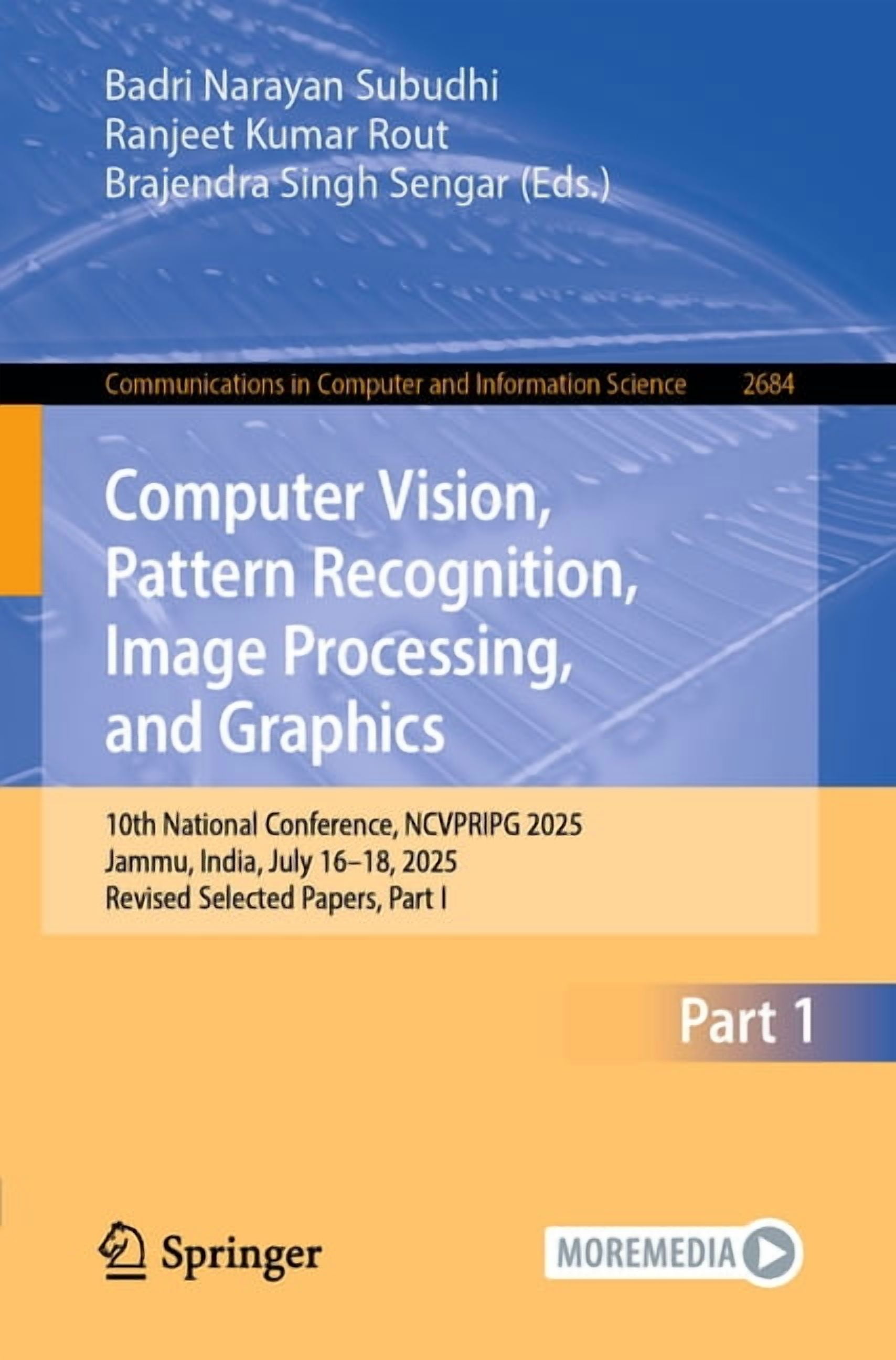 Communications in Computer and Informati Computer Vision, Pattern ...