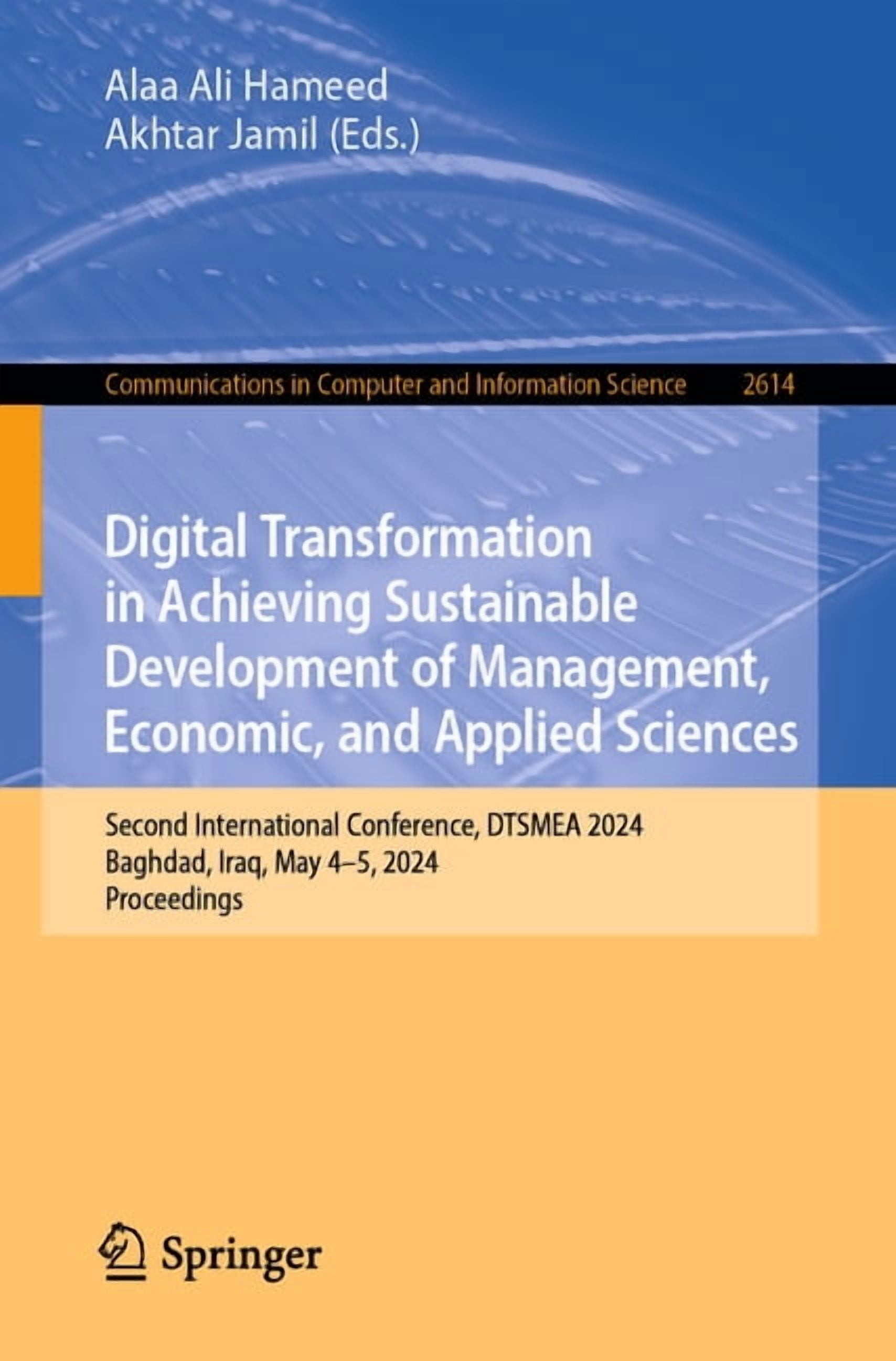 Communications in Computer and Informati Digital Transformation in Achieving Sustainable ...