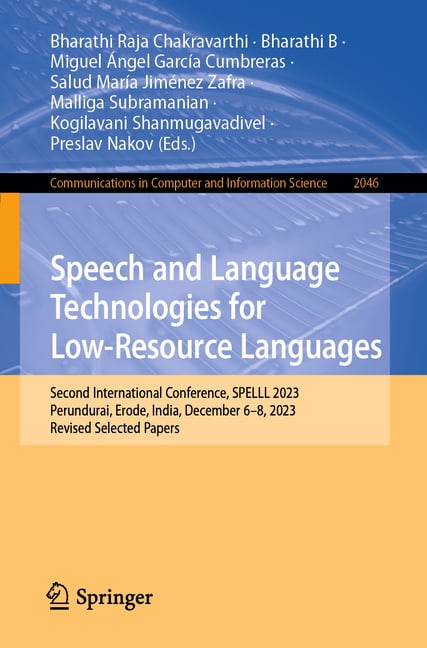 Communications in Computer and Informati Speech and Language ...