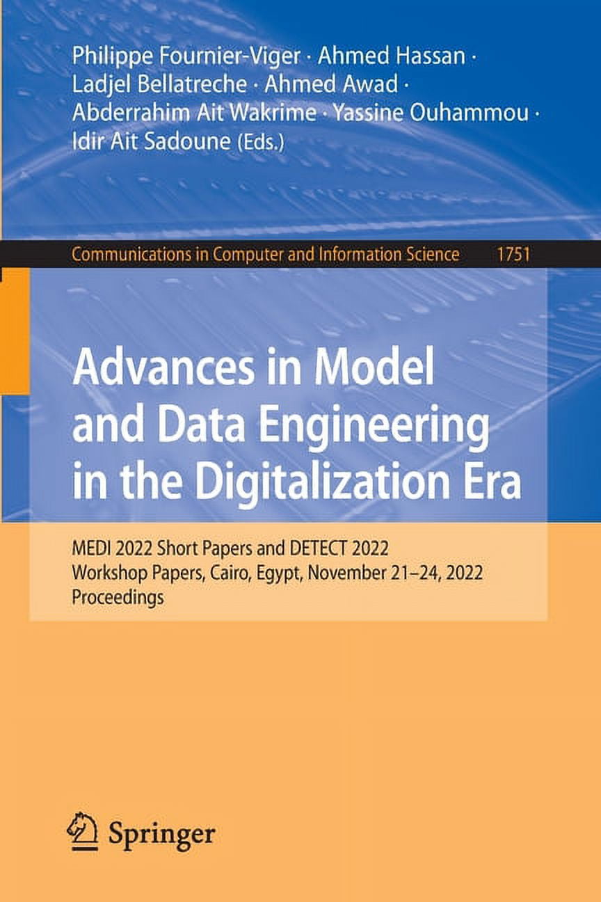 Communications in Computer and Information Science: Advances in Model and Data Engineering in ...