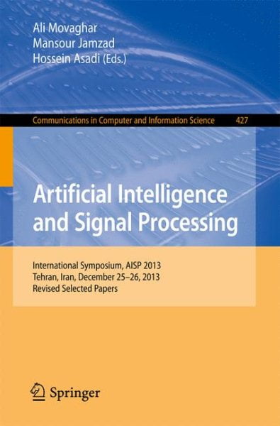 Pre-Owned Communications in Computer and Information Science: Artificial Intelligence and Signal ...