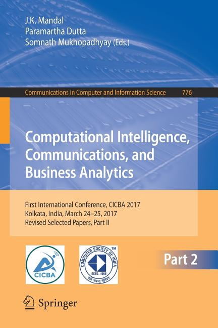 Communications in Computer and Informati Computational Intelligence ...