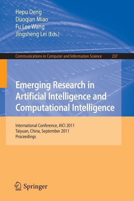 Communications in Computer and Informati Emerging Research in ...