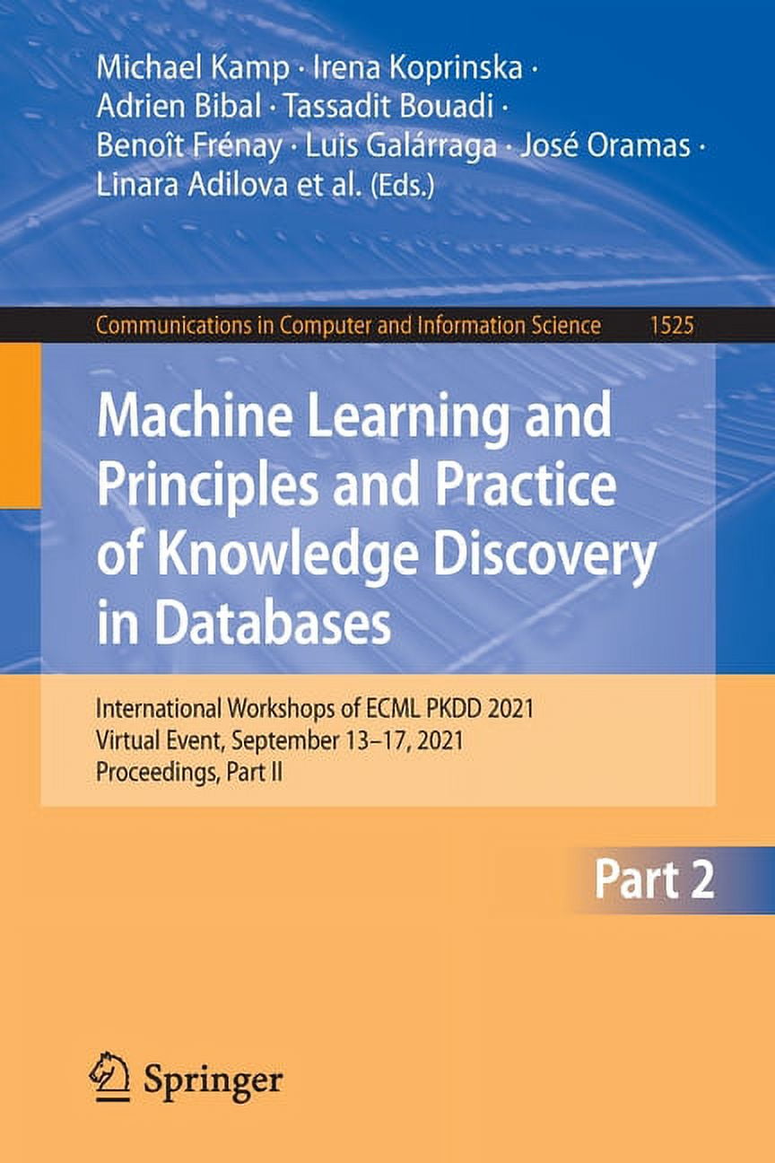 Communications in Computer and Information Science: Machine Learning ...