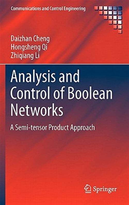 Pre Owned Communications And Control Engineering Analysis And Control Of Boolean Networks A