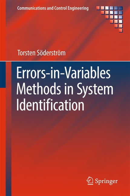 Communications and Control Engineering Errors-In-Variables Methods in ...