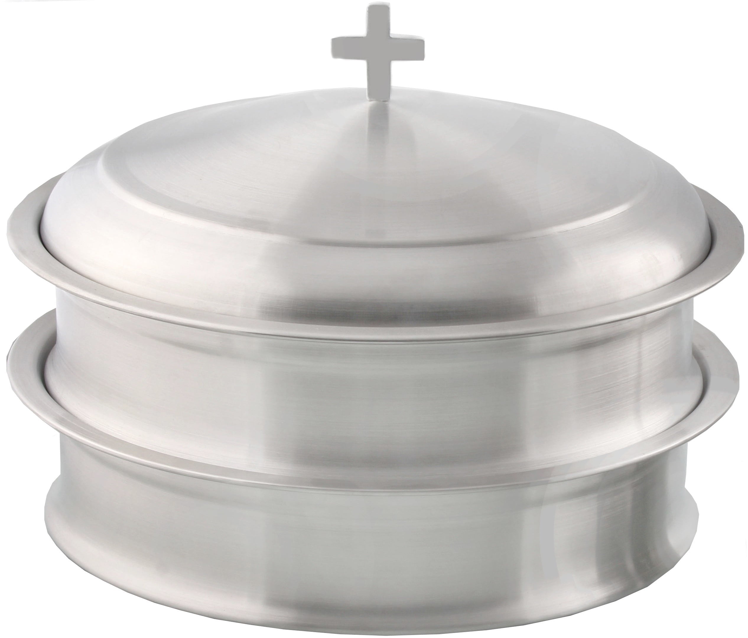Communion Ware 2 Holy Wine Serving Trays with a Cover Stainless Steel ...