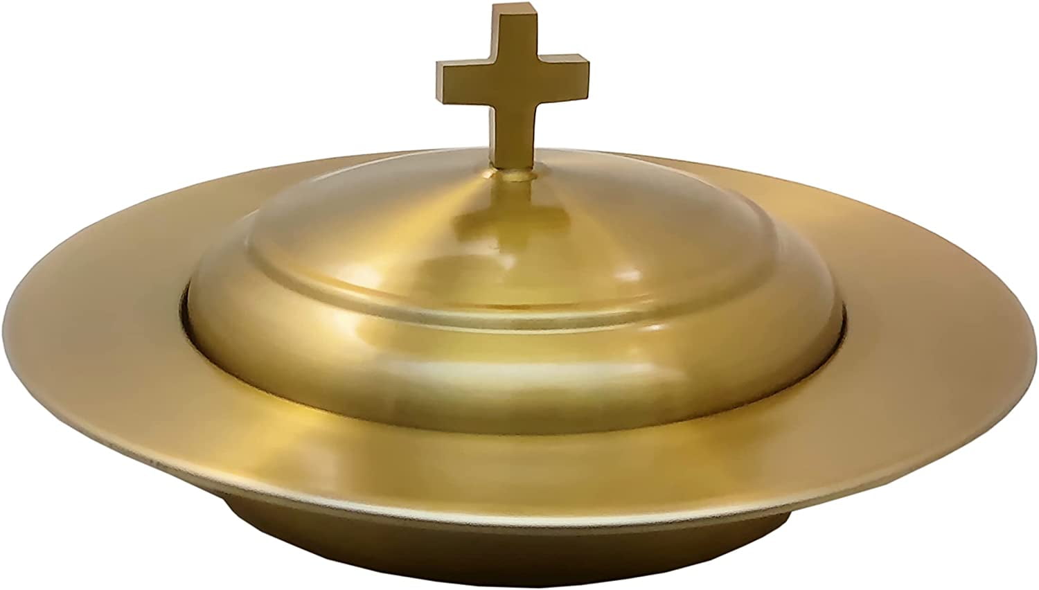 Communion Ware Holy Stacking Bread Plate With a Lid - Stainless Steel ...