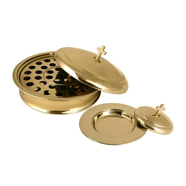 Communion Ware Stainless Steel Communion Ware A Holy Wine Serving Tray ...