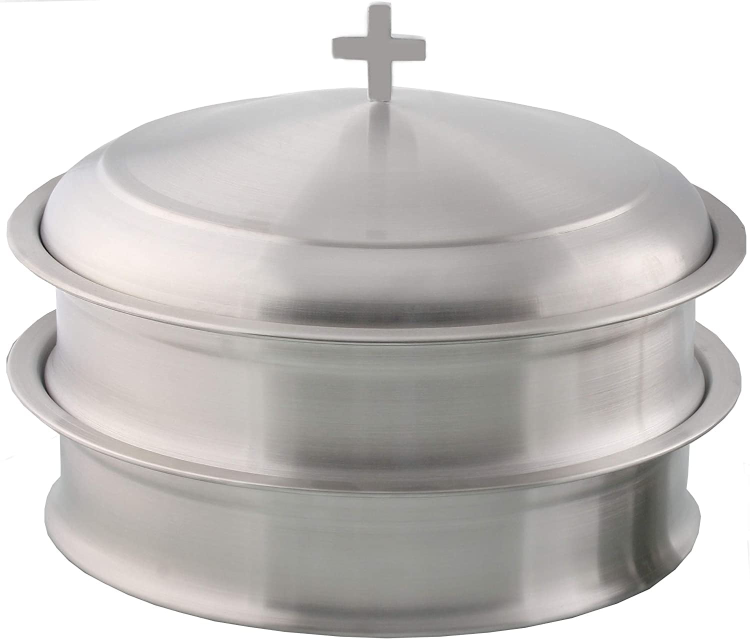 Communion Ware 2 Holy Wine Serving Trays with a Cover Stainless Steel ...