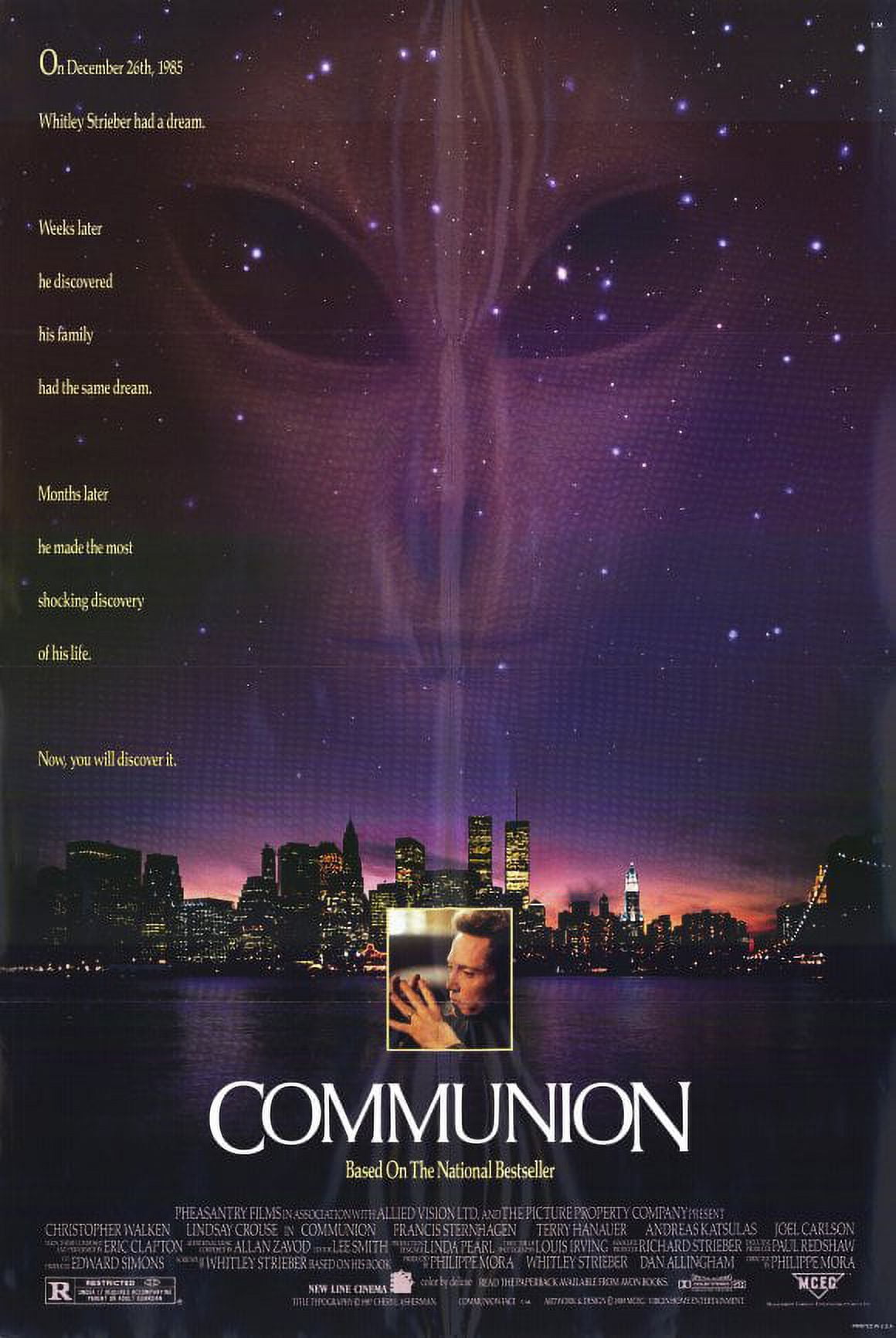 Communion - movie POSTER (Style A) (11" x 17") (1989) - Walmart.com