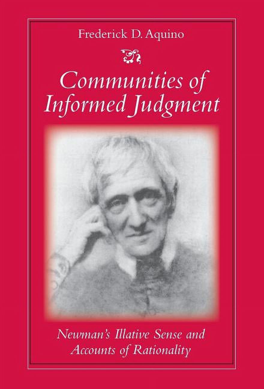 Communities of Informed Judgment Newman's Illative Sense and Accounts ...