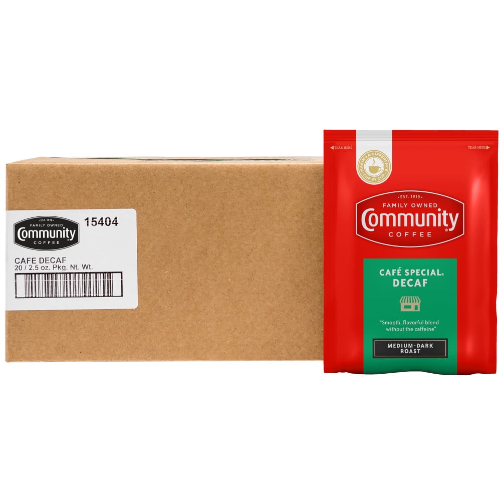 Community Coffee Café Special® Decaf 2.5 Ounce - Walmart.com