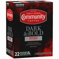 Community® Coffee Dark & Bold Intense Blend Coffee Single-Serve Cups 22 ...