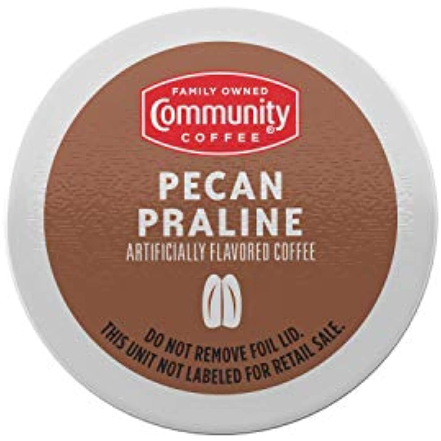 Community Coffee Pecan Praline Flavored Coffee Pods, Medium Roast, 24 ...