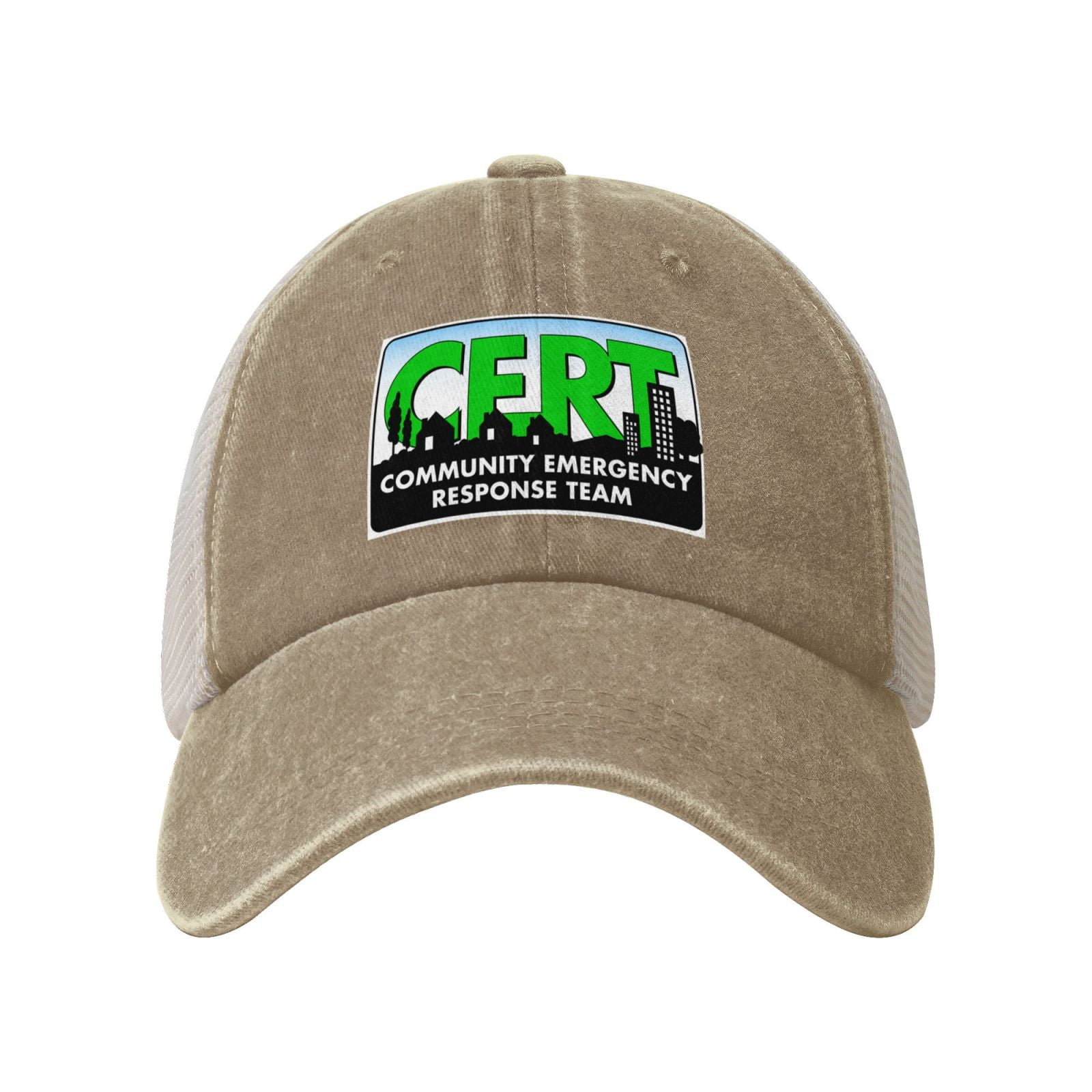Community Emergency Response Teams Unisex Cowboy Mesh Baseball Cap ...