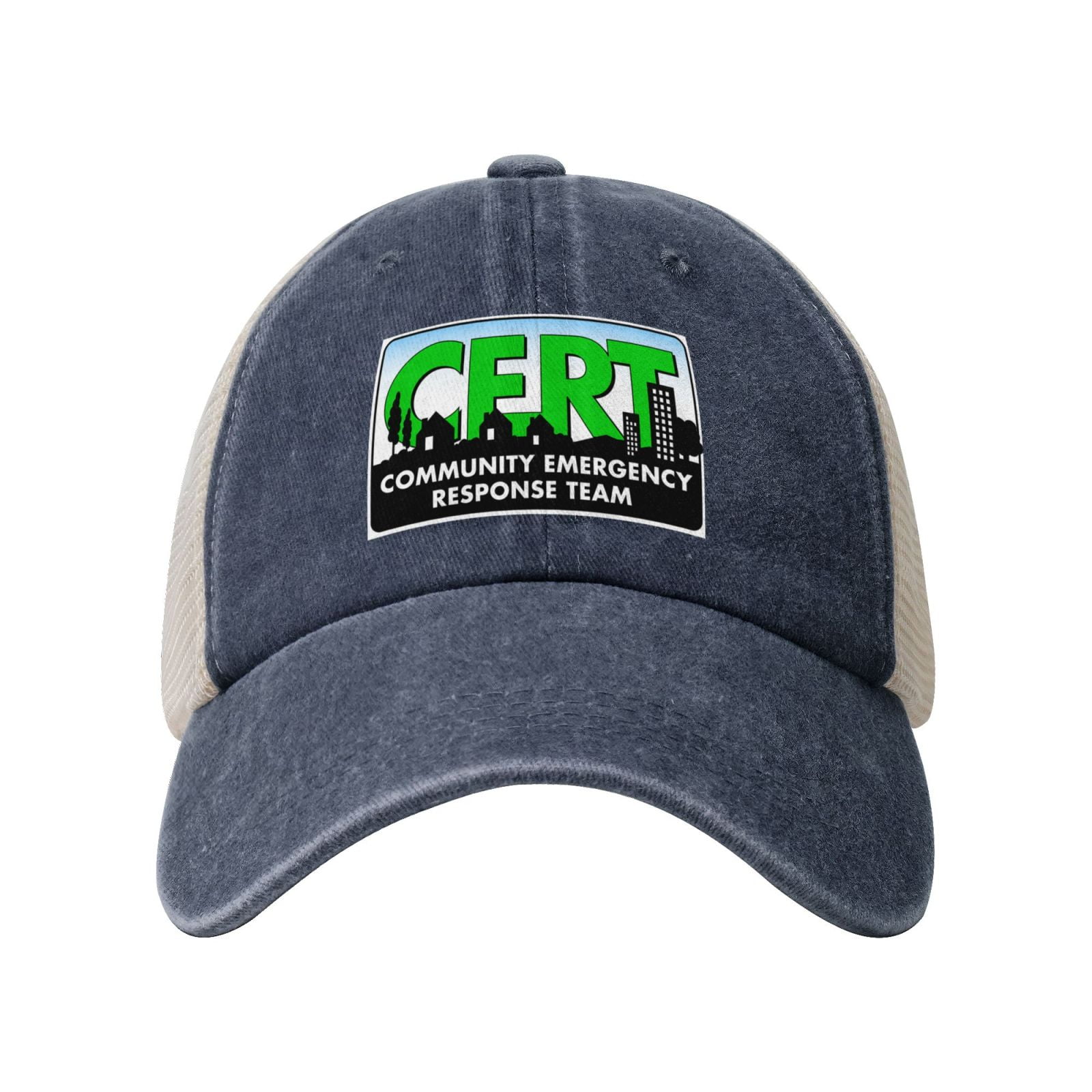 Community Emergency Response Teams Unisex Cowboy Mesh Baseball Cap ...