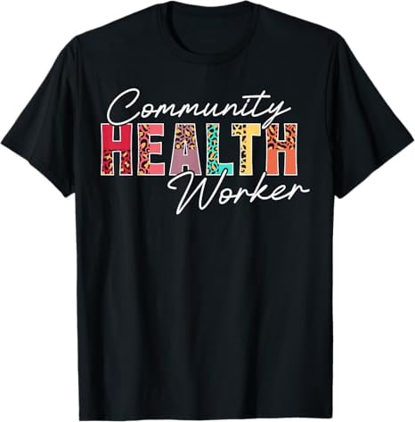Community Health Worker Appreciation Leopard T-Shirt - Walmart.com