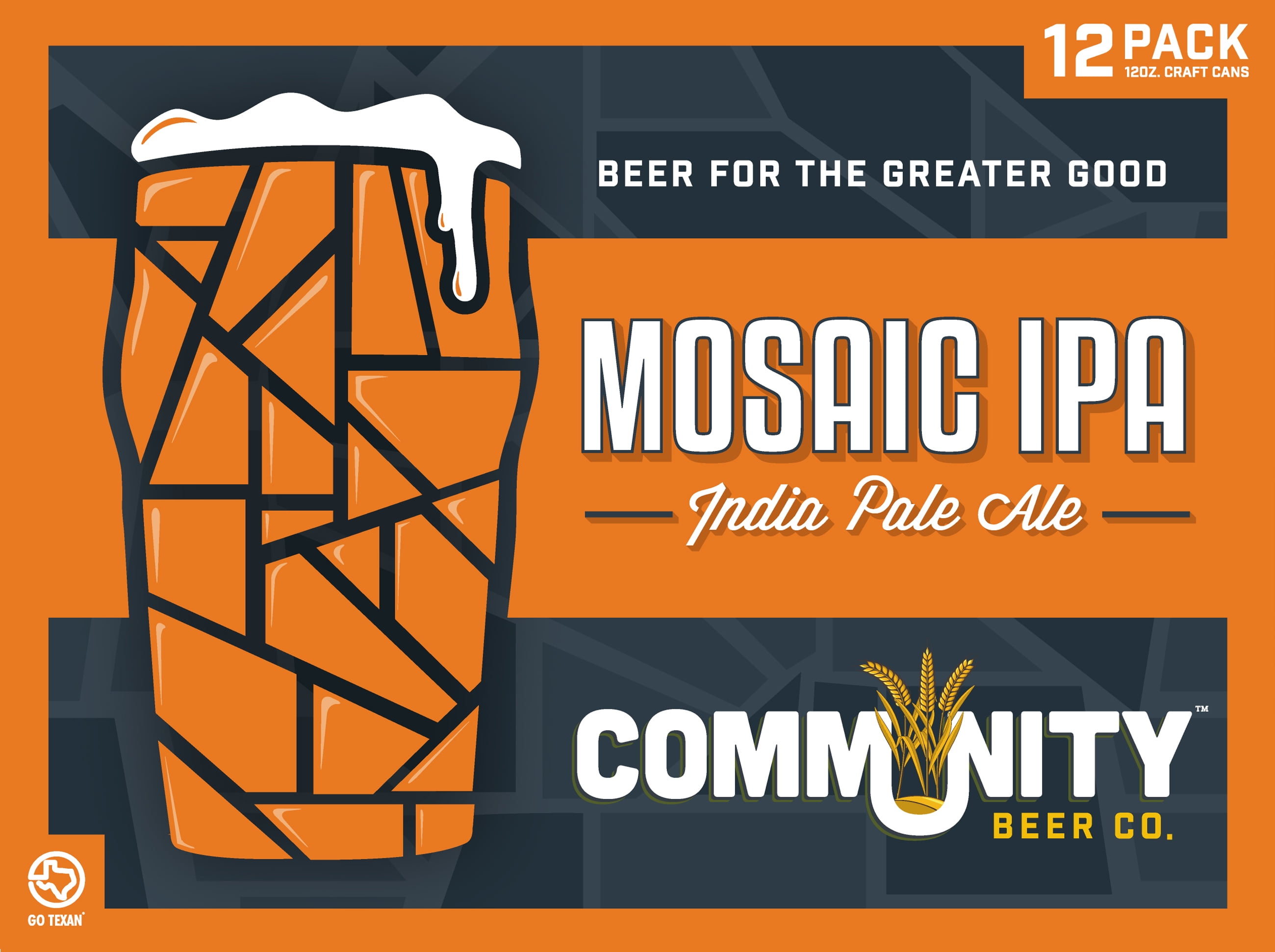 Community Mosaic IPA 12 Pack, 12 fl oz Cans - Walmart.com