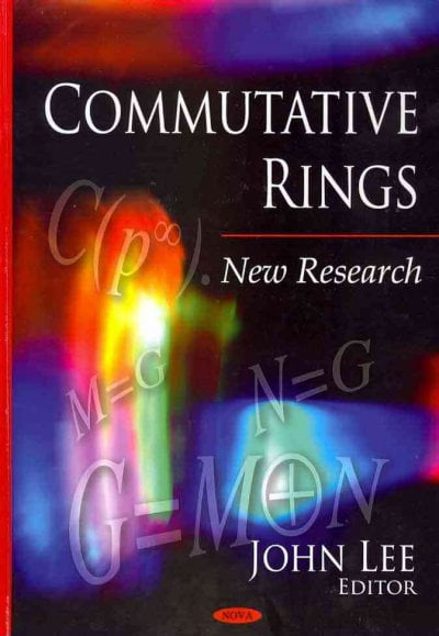 Commutative Rings New Research