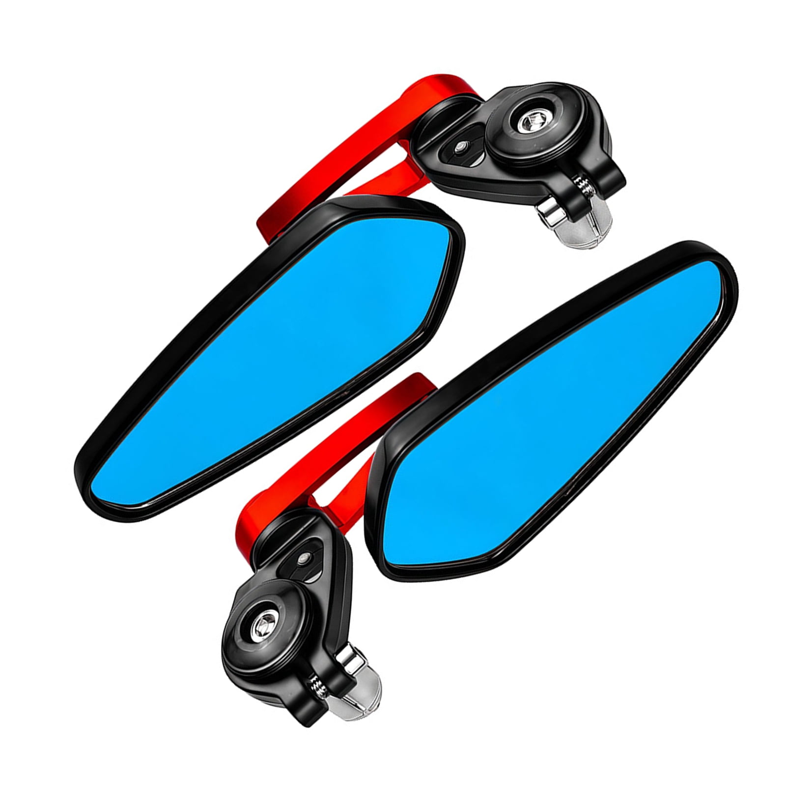 Commuters Friendly Motorcycle Rear View Glass Angles Adjustable Folding ...