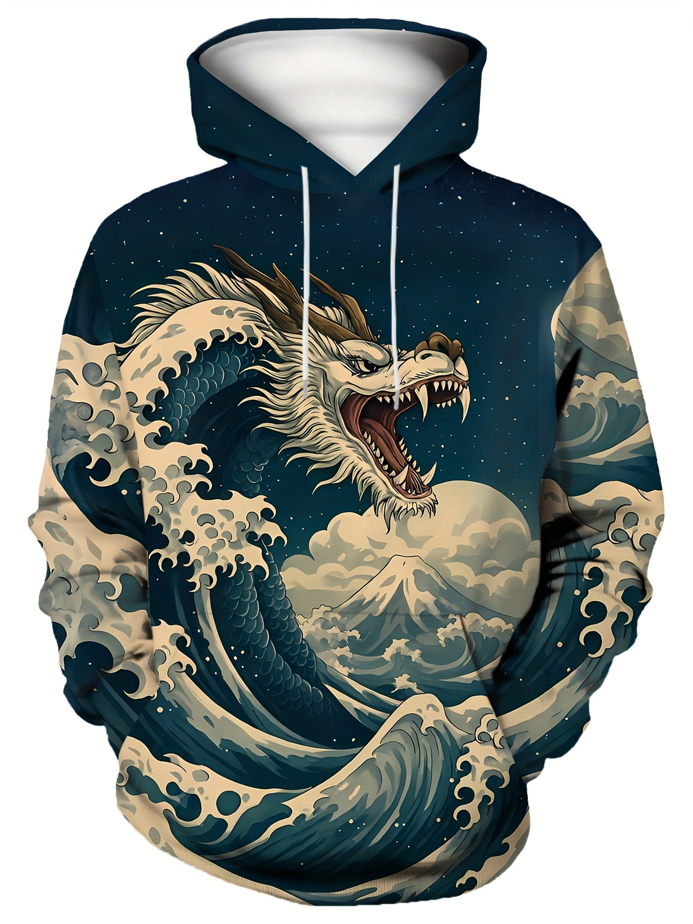 Commuting Fashion Men's Autumn Winter Essential Hoodie, National Style ...