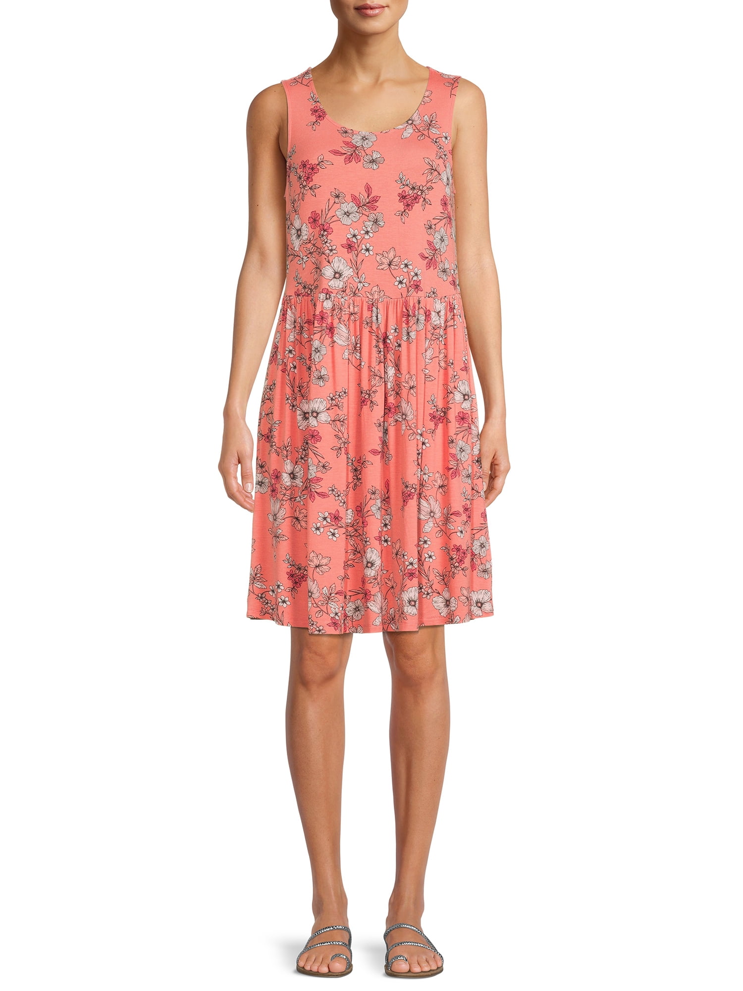 Como Blu Women's Sleeveless Printed Knit Dress - Walmart.com