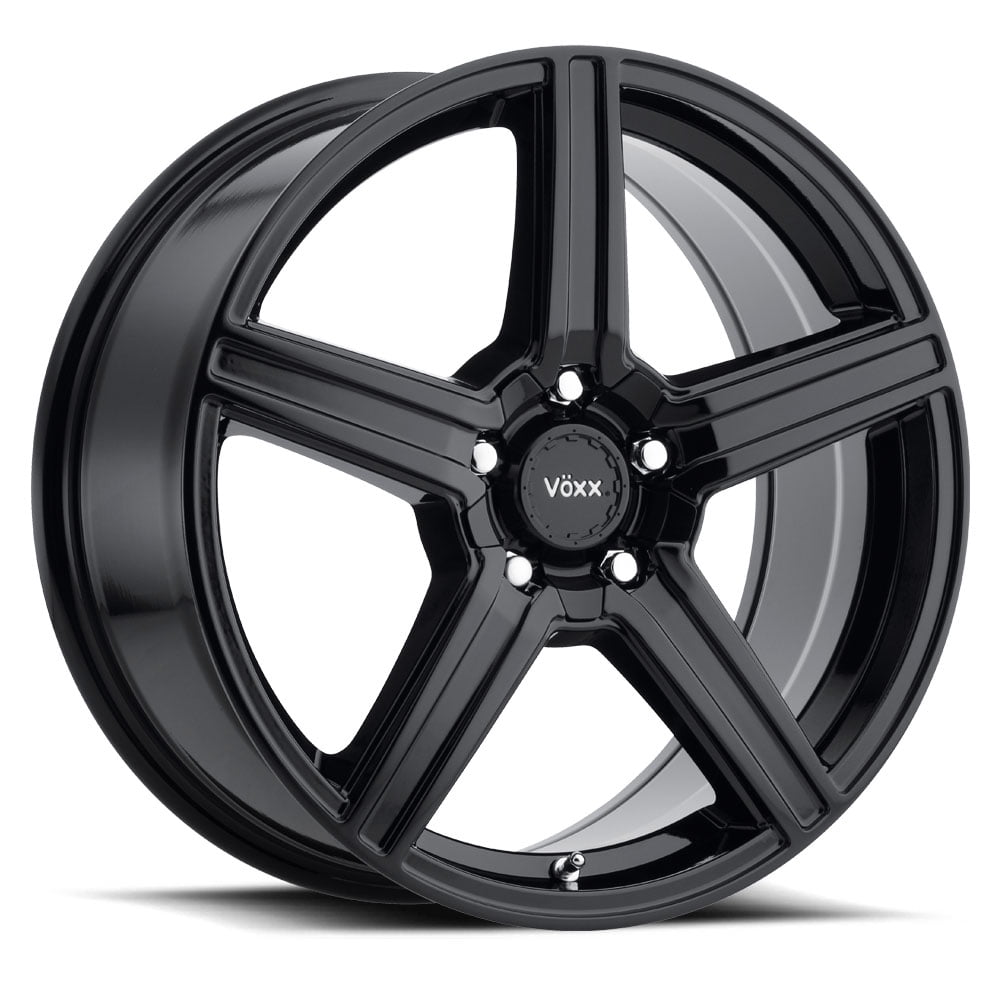 Como Custom Wheel 16x7 inch 5-112 Bolt-Pattern 40 Offset Gloss Black ...