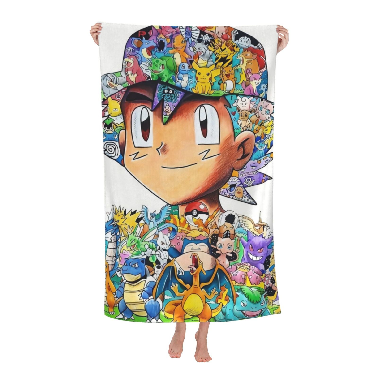 Como Desenhar Pikachu Bath Towels for Kids Adults,Como Desenhar Pikachu ...