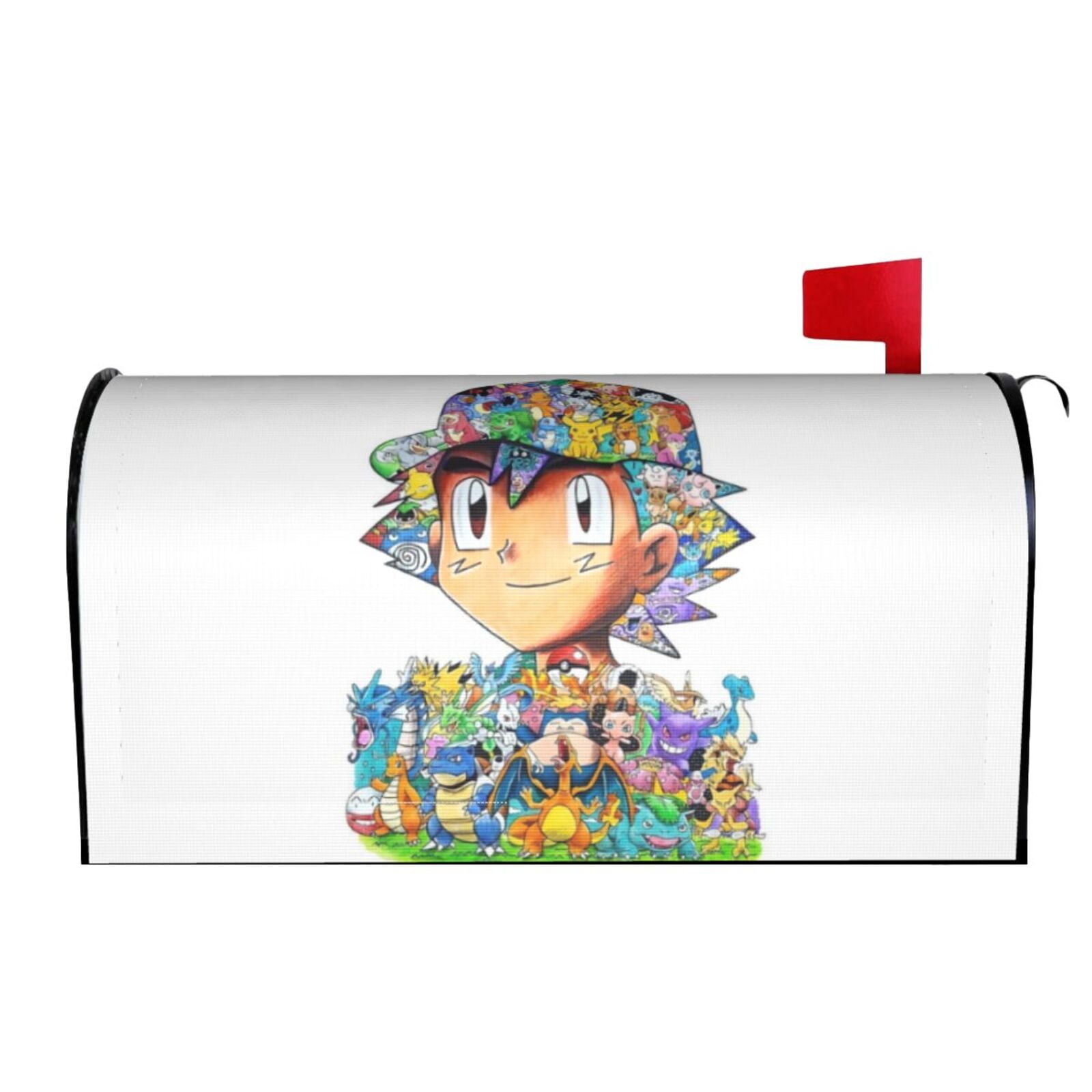 Como Desenhar Pikachu Cartoon Character Mailbox Cover Magnetic Standard ...