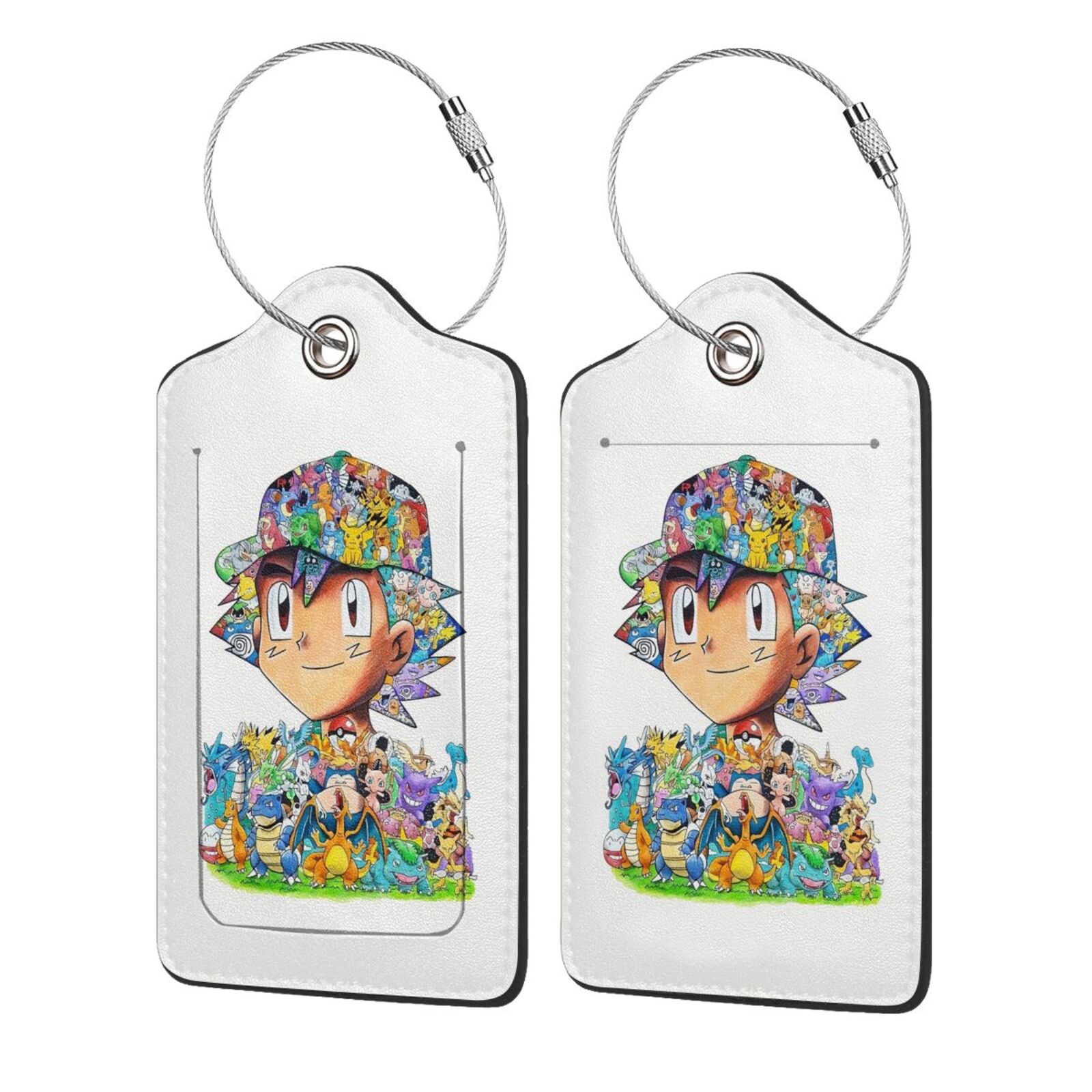Como Desenhar Pikachu Luggage Tags for Suitcases Travel ID ...