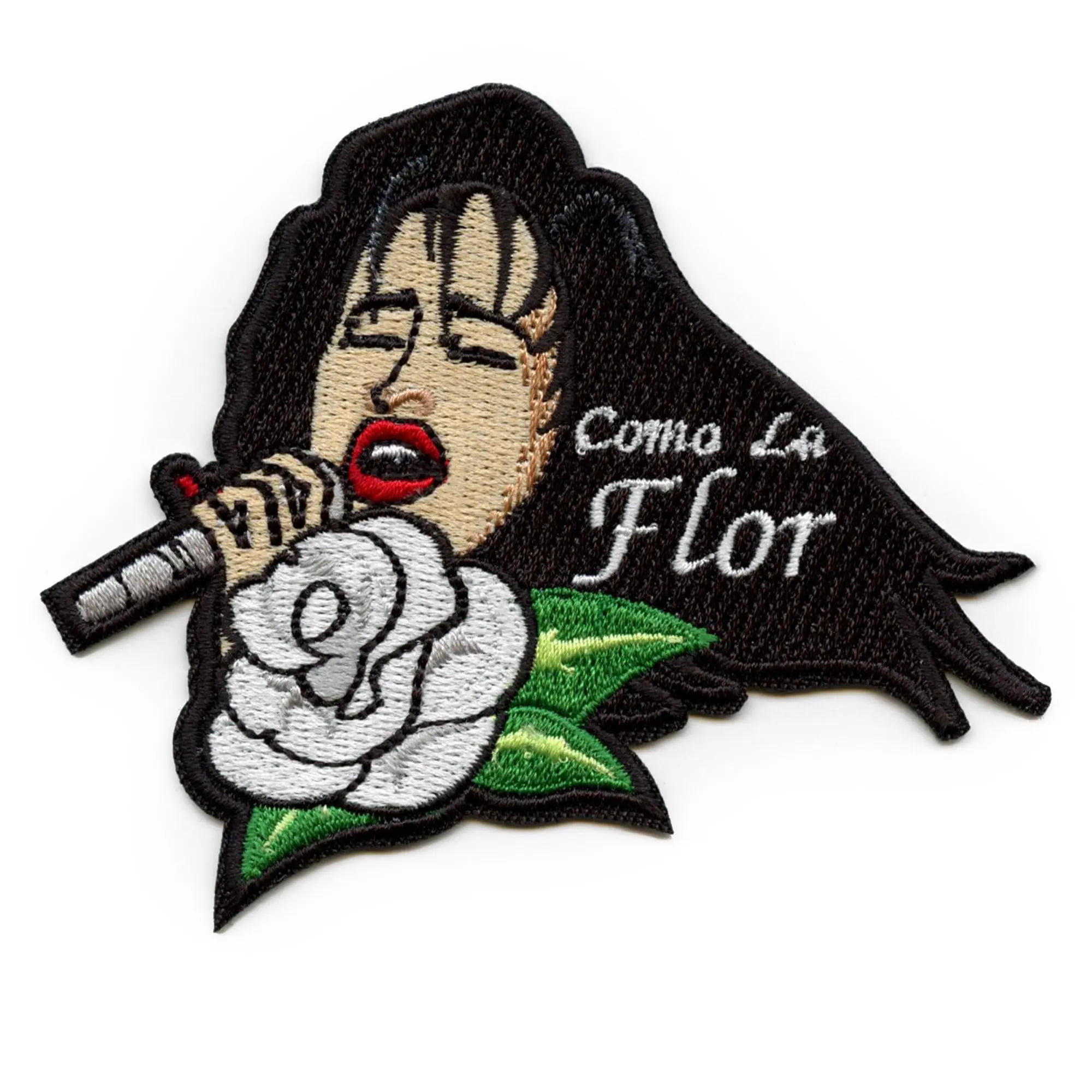 Como La Flor Tejano Singer Patch Corpus Christi Texas Embroidered Iron ...