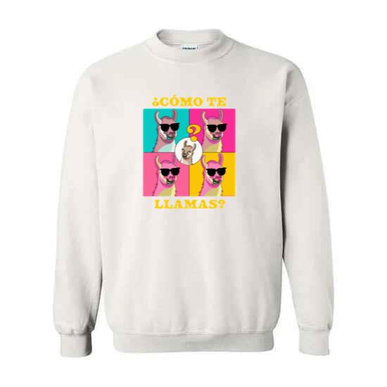 Como Te Llamas Funny Llama Spanish Teacher Student Joke Quote ...
