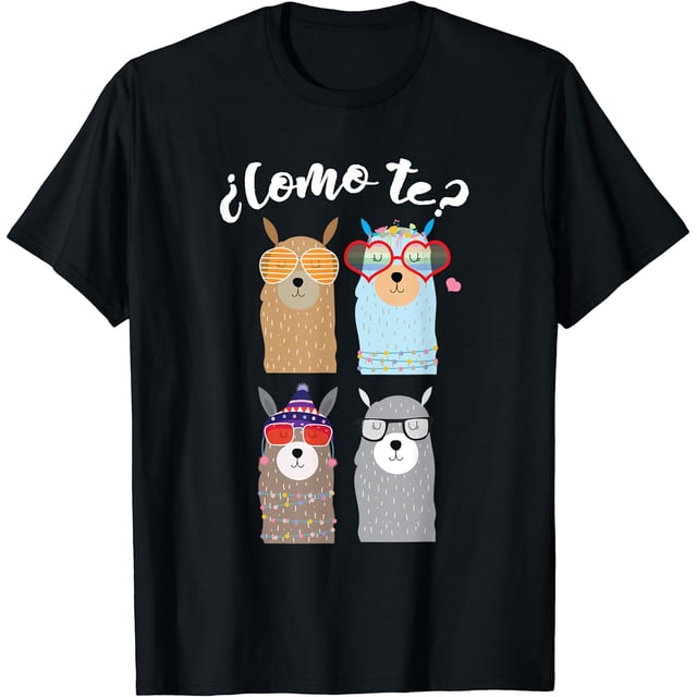 Como te llamas? Funny Student Spanish Teacher T-Shirt - Walmart ...