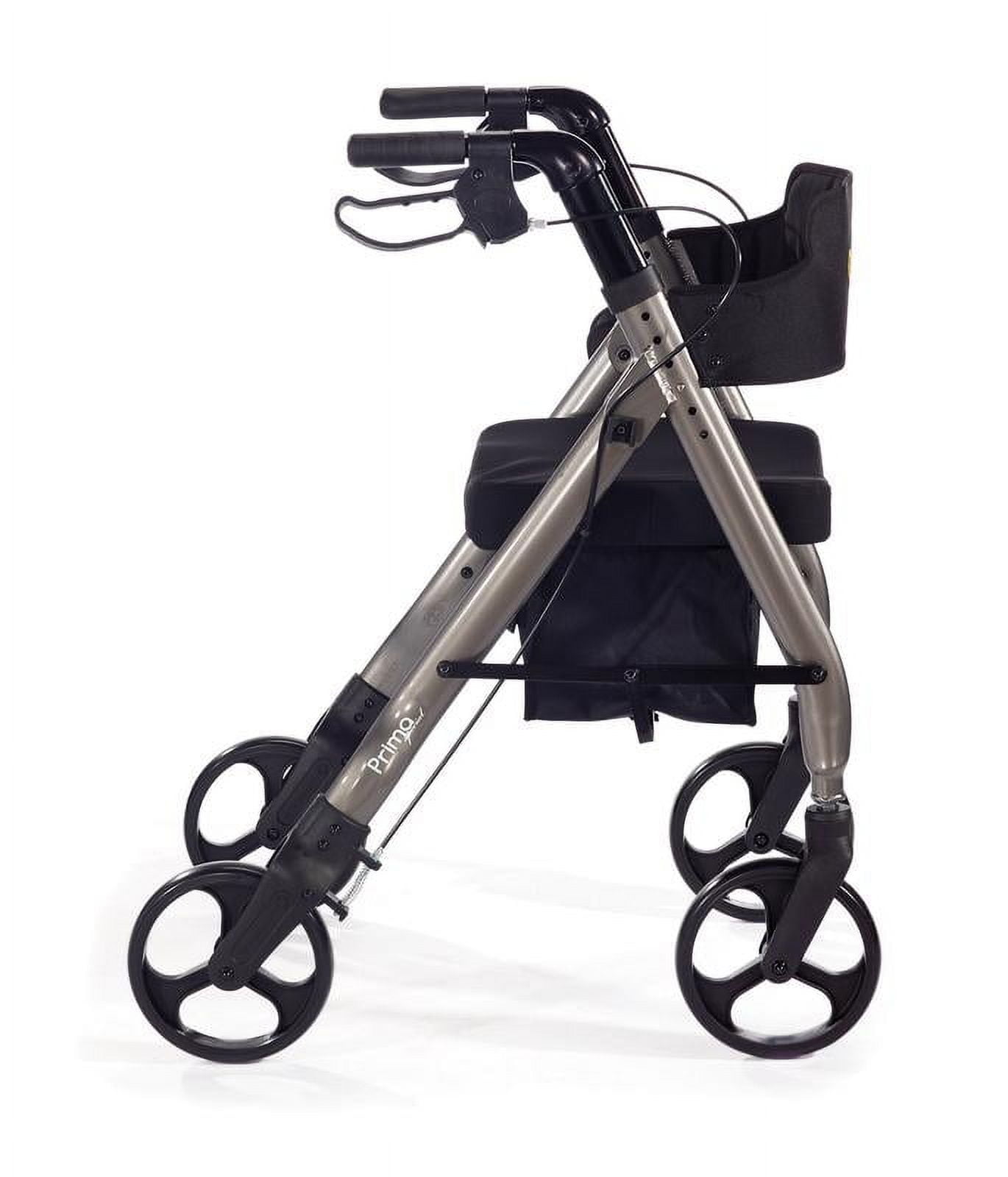 Comodit Prima Special Heavy-Duty Rollator Walker with Ultra Comfortable ...