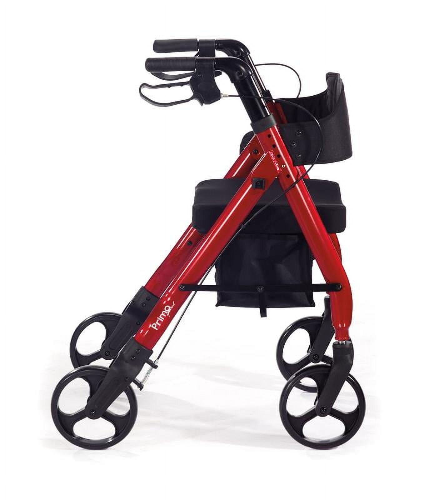 Comodit Prima Special Heavy-Duty Rollator Walker with Ultra Comfortable ...