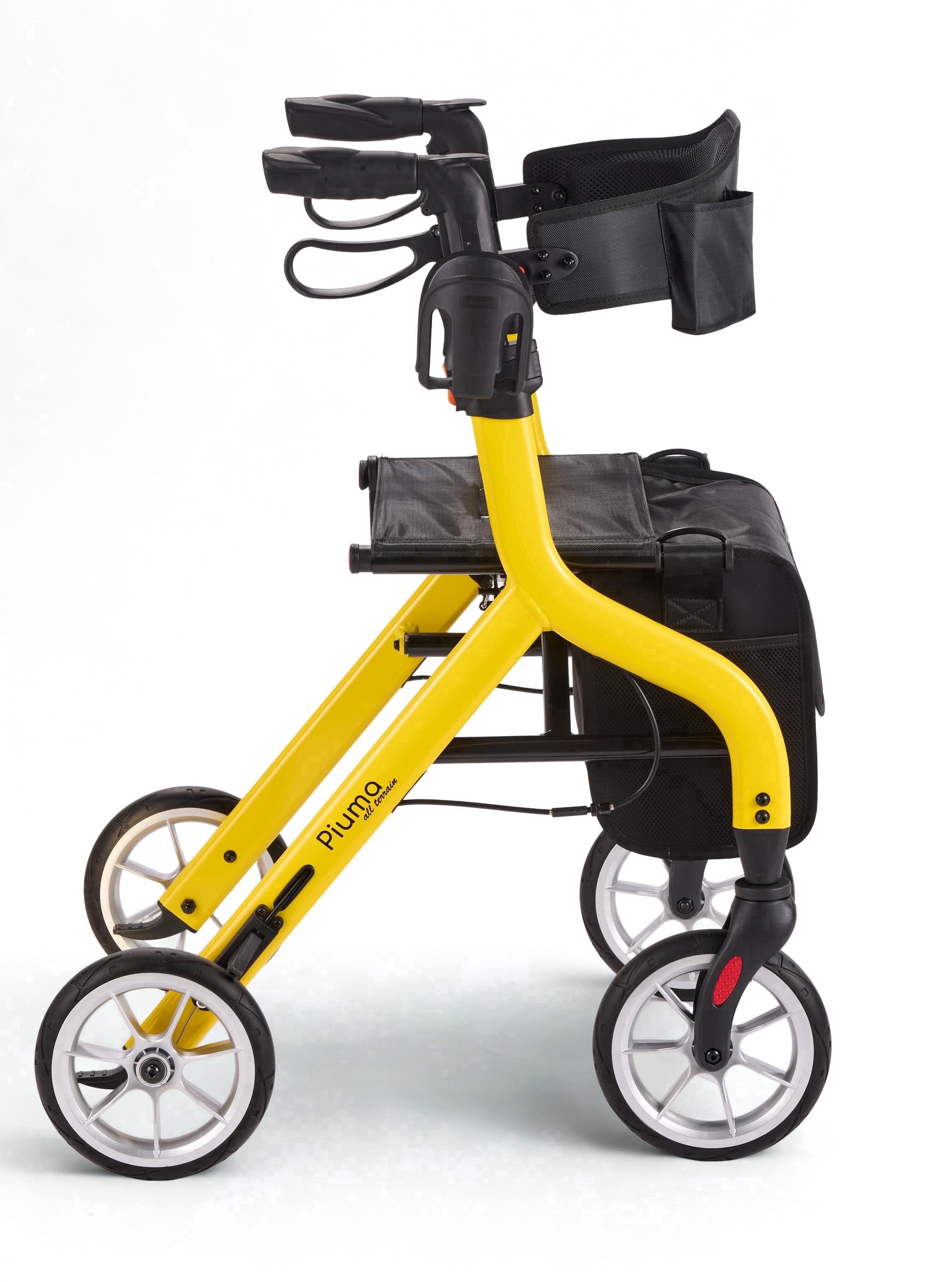 Comodita Piuma Ultra light (16 lb) Stylish rollator/walker with wide ...