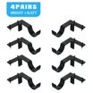 Ideaworks, Curtain Rod Holders, SKU: OCI13157, Set of 8 - Walmart.com