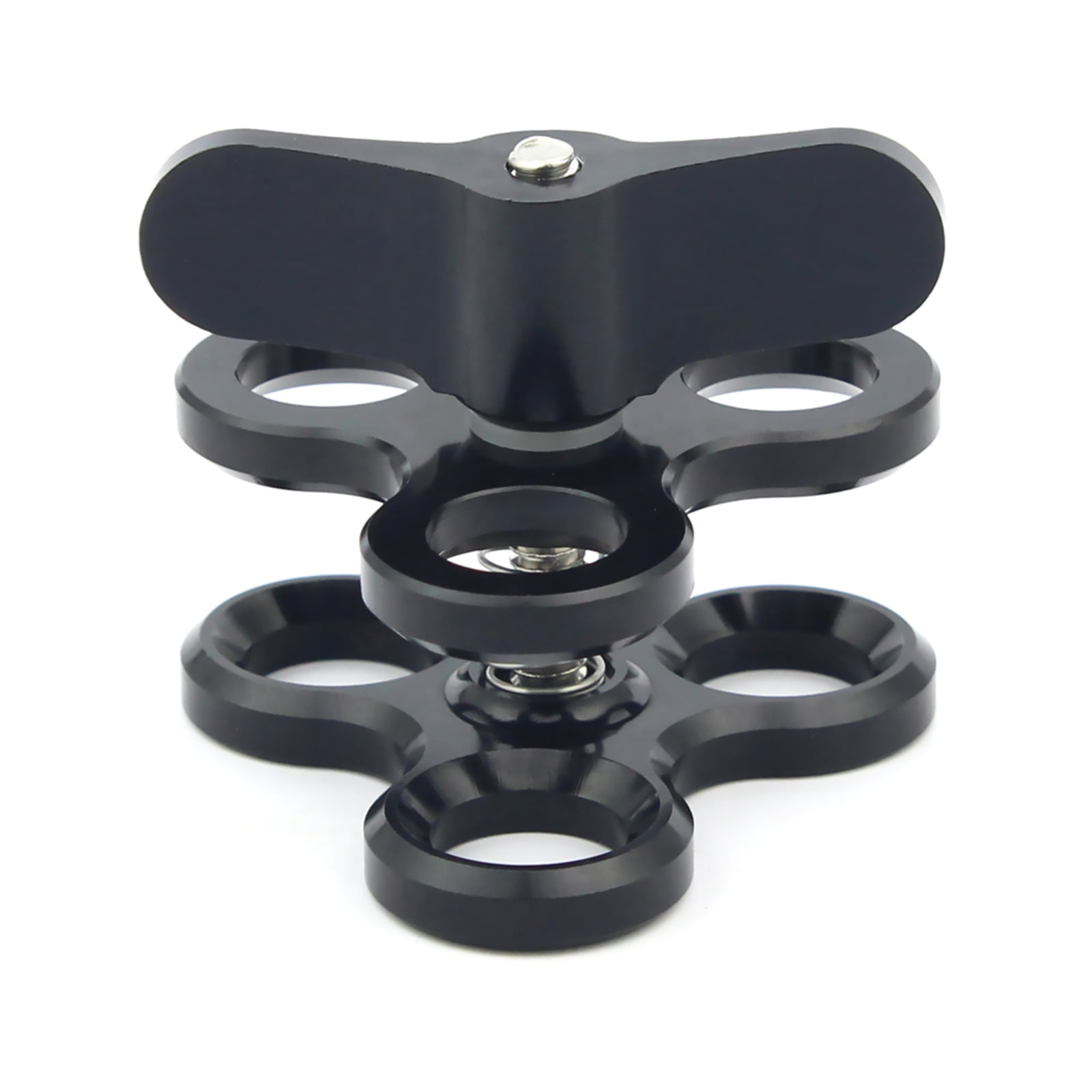 Compact 1 Inch Ball Butterfly Clip Aluminum Alloy with Ergonomic Handle ...