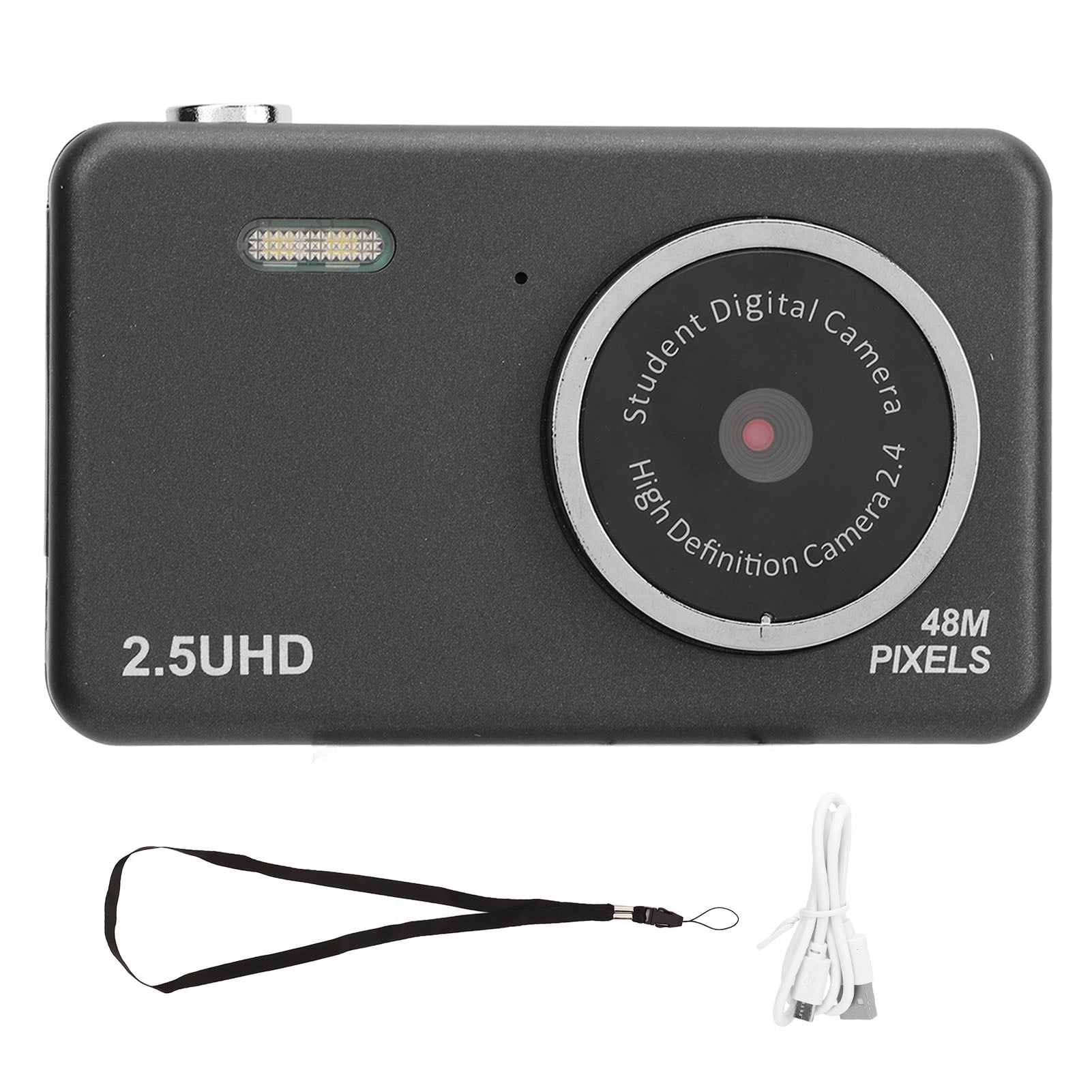 Compact 2.5K HD Selfie Camera, 8x Zoom, Automatic Light Sensitivity ...