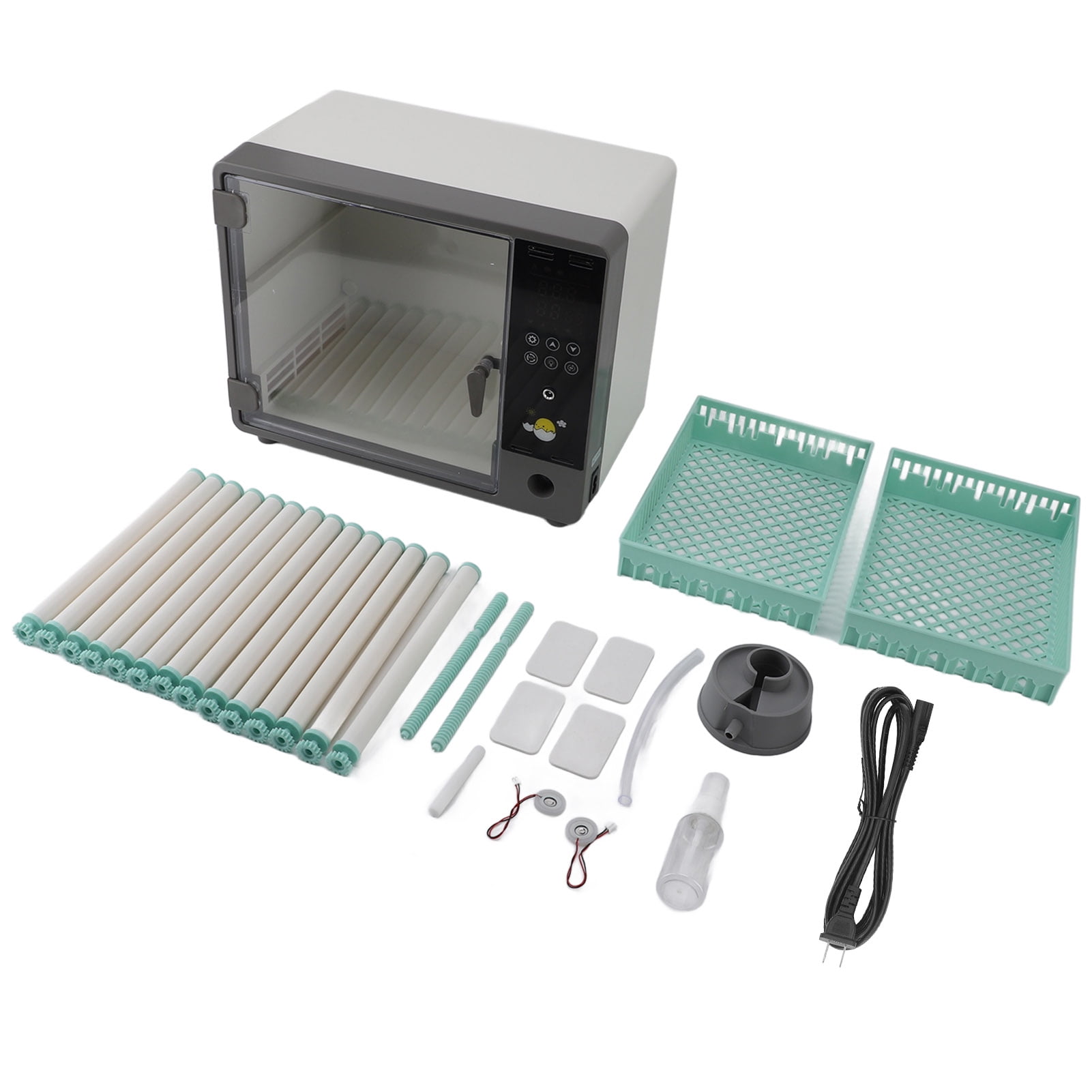 Compact 24 Egg Incubator W/ Automatic Turner Humidity Control, Ideal ...