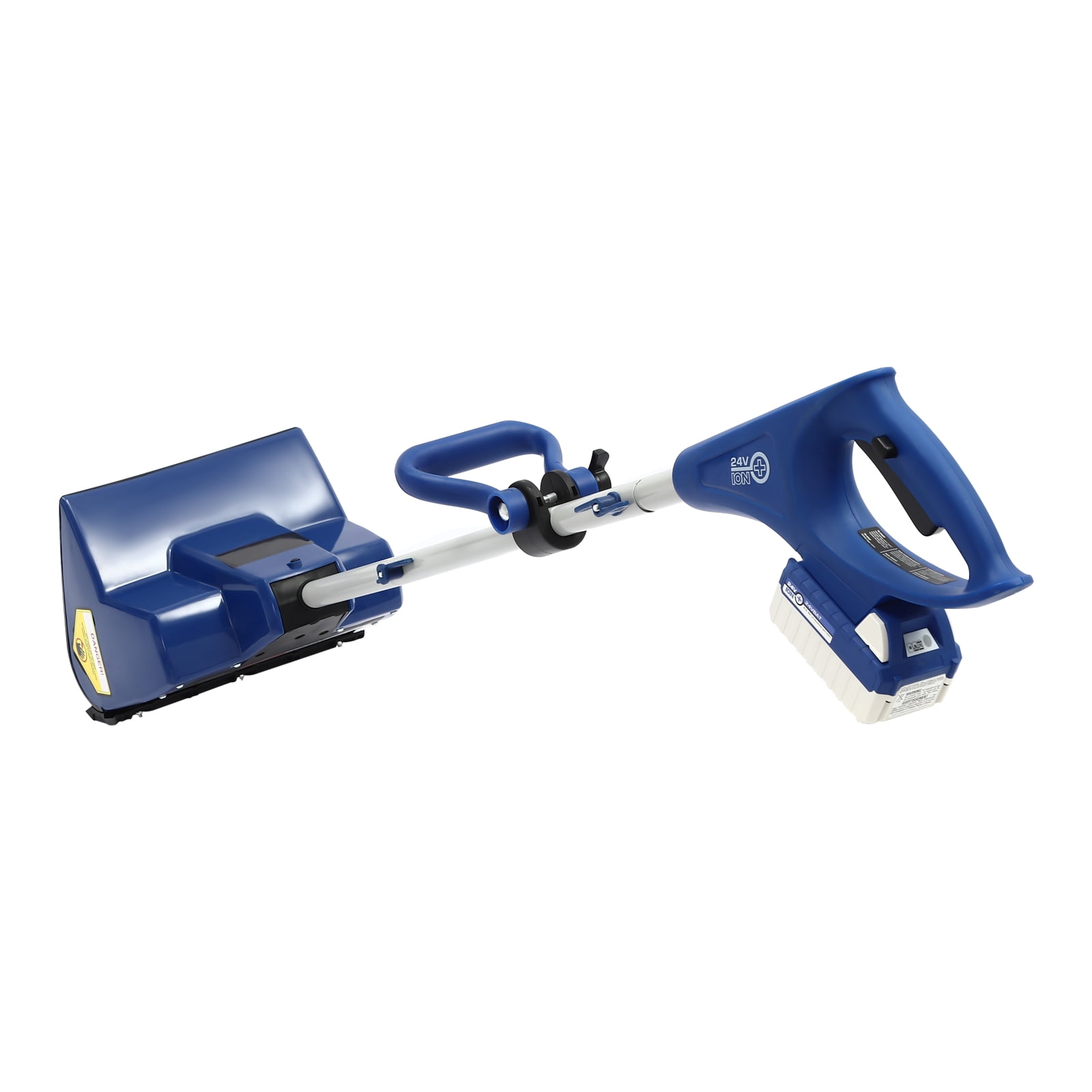 Compact 24V Electric Snow Thrower, Battery Powered Snow Removal Machine ...