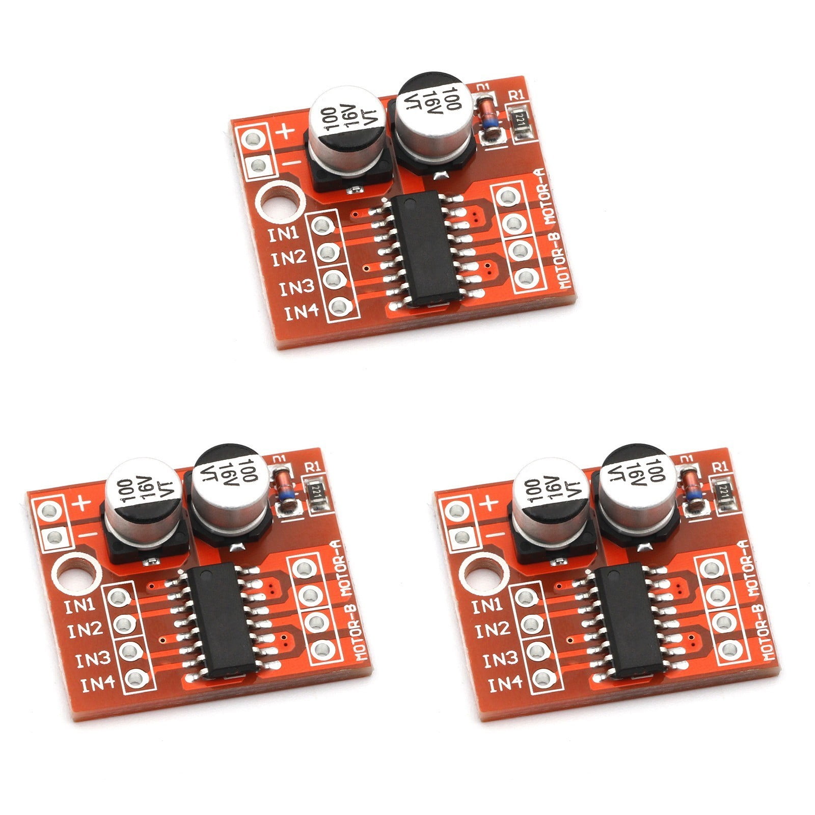 Compact 2Channel High Current Motor Driver Module, with Overcurrent ...