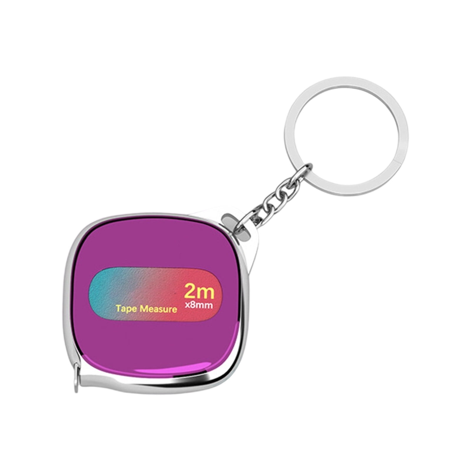 Compact 2M Shockproof Retractable Tape Measure with Dual-Scale Marking ...